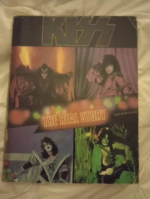 KISS THE REAL Story Authorised Biography £65.00 - PicClick UK