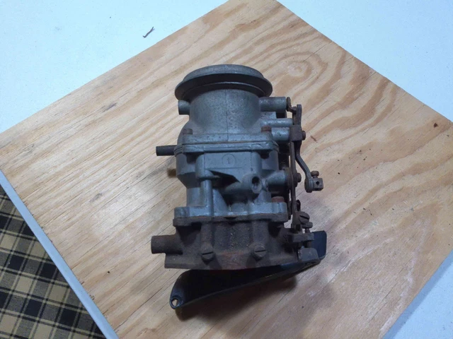 VINTAGE FORD FLATHEAD 1 EBV Double Barrel Carburetor CORE for Rebuild ...