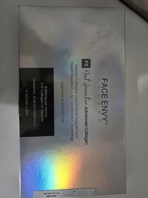 FACE ENVY LONDON Next Generation Advanced Collagen liquid food ...