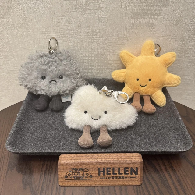 JELLYCAT AMUSEABLE SUN Keychain Bag Charm 10cm –BNWT+Bag,Warm & Soft ...