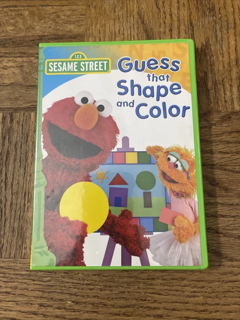 SESAME STREET GUESS That Shape And Color DVD $27.16 - PicClick CA