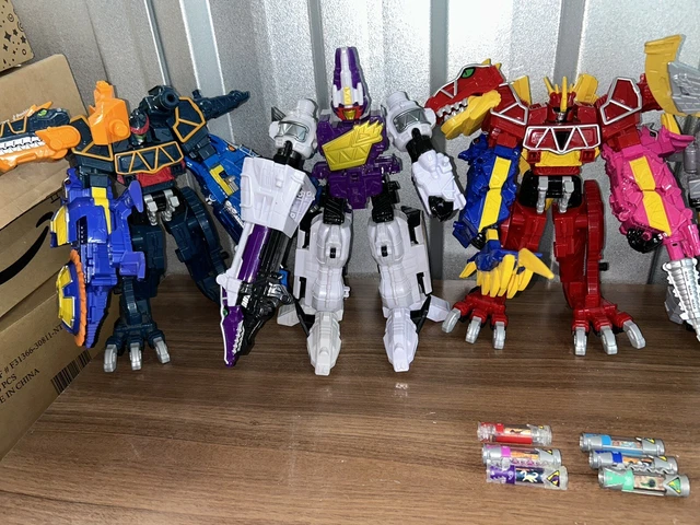 POWER RANGERS DINO Charge Megazord Ultrazord Bracio Spinozord ...