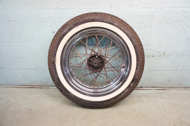 1957 HARLEY FL EL knucklehead flathead panhead sidecar LE *2323A Wheel ...