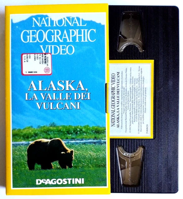 VHS FILM DOCUMENTARIO Alaska La Valle Dei Vulcani Videocassetta ...
