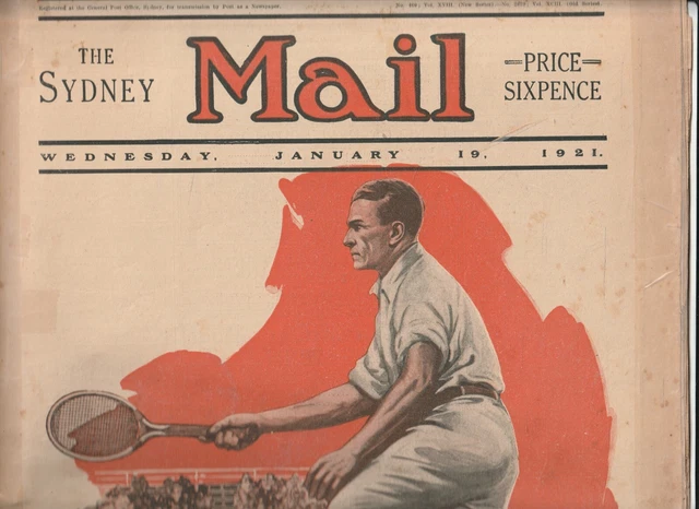 VINTAGE , THE Sydney Mail Magazine , January 19 , 1921 $35.00 - PicClick AU