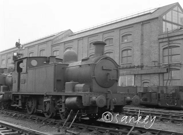 GWR 60X40MM NEGATIVES x 3 2162, 2165, 2176 @ Swindon Works yard 03-04 ...
