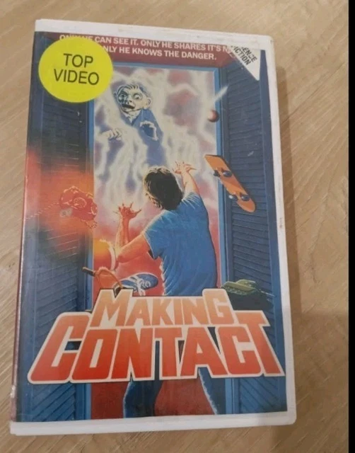 MAKING CONTACT 1985 VHS Supernatural Themed Ex Rental Big Box Rare PAL ...