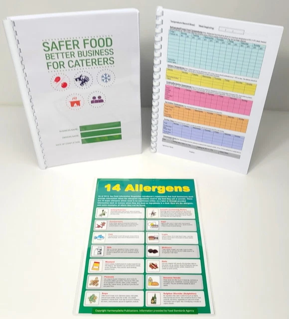 SAFER FOOD BETTER Business For Caterers 2024 SFBB + 6 Month Diary ...