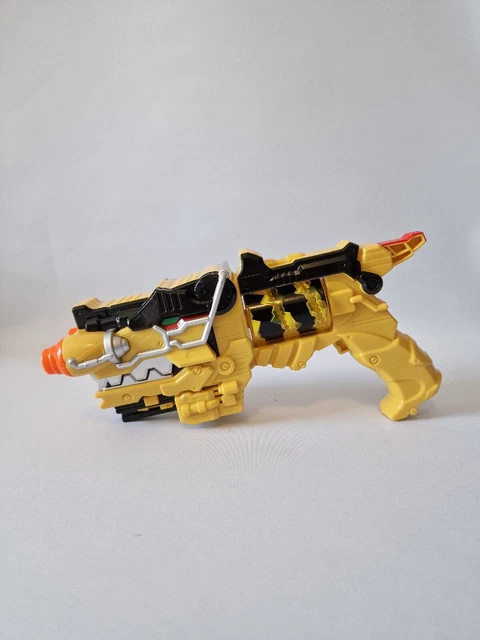POWER RANGERS DELUXE Dino Charge Morpher Blaster Gun Yellow Bandai £16. ...