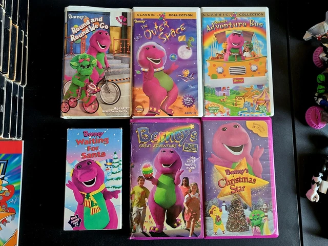LOT BARNEY VHS Tapes 90’s Barney Home Video Classic Collection X6 EUR ...