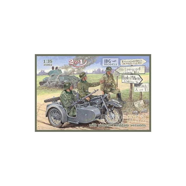 IBG 35002 1/35 Bmw R12 W/Sidecar M $20.92 - PicClick CA
