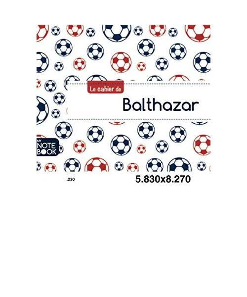LE CAHIER DE Balthazar: Le cahier de Balthazar - Blanc, 96p, A5 ...