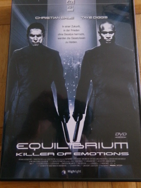 DVD EQUILIBRIUM-KILLER OF Emotions mit Christian Bale, Taye Diggs ...