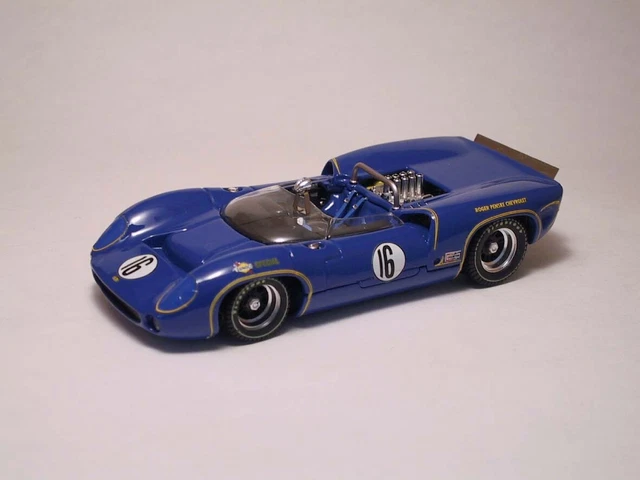 COCHE AUTO ESCALA 1:43 Best Model Lola T70 Spyder N.16 Dnf Can-Am St ...
