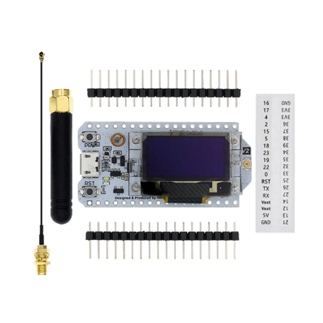 SX1276 SX1278 ESP32 LoRa 868MHz/915MHz 0,96 Pouces éCran OLED Bleu ...