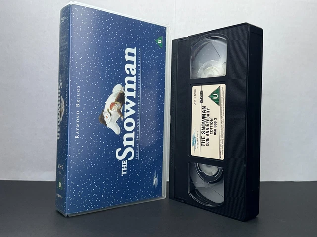 THE SNOWMAN - 20th Anniversary Collector's Edition - PAL VHS Video Tape ...