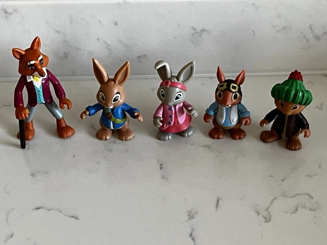 PETER RABBIT POSABLE Figures x5 CBeebies £25.63 - PicClick UK