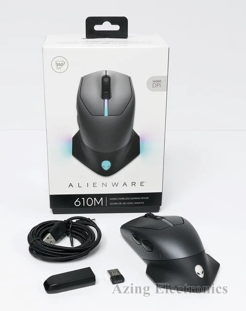 ALIENWARE AW610M 16000 DPI Wireless Gaming Mouse - Black $39.99 - PicClick