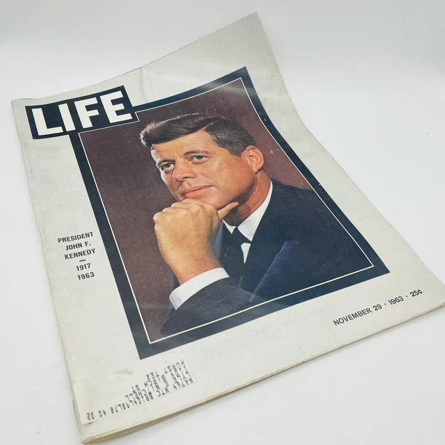 JOHN F. KENNEDY Memorial Edition Life Magazine Issue JFK (1963 ...