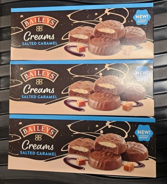4X128G BOXES BAILEYS Salted Caramel Irish Cream Biscuits £10.80 ...