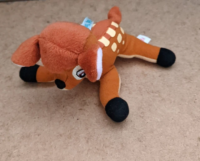 DISNEY 'BAMBI' - 5" Soft Toy With Hanging Loop - Xmas Decoration? £1.99 ...