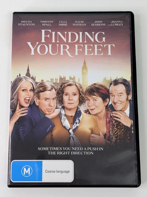 Finding Your Feet Dvd 2017 Region 4 Joanna Lumley [vgc] £7 15