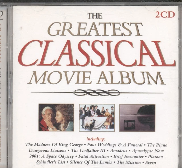 TCD2880 VARIOUS ARTISTS Greatest Classical Movie Album CD UK Telstar ...