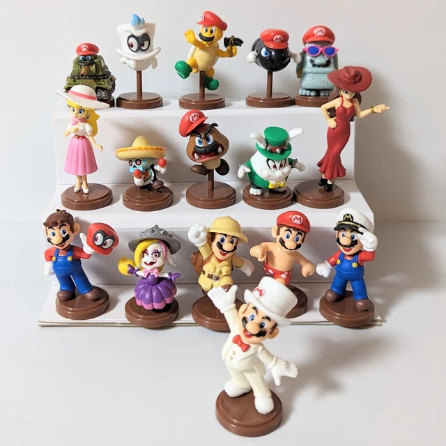 SUPER MARIO ODYSSEY Mini Figures Choco Egg Complete Set of 16 Nintendo ...