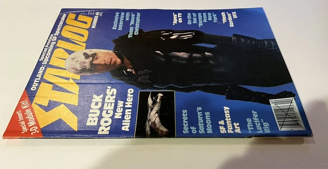 VTG STARLOG MAGAZINE No. 45 April 1981 Gil Gerard Buck Rogers 3-D ...