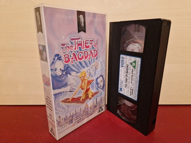 THE THIEF OF Bagdad - Conrad Veidt - Sabu - PAL VHS Video Tape (H19) £4 ...