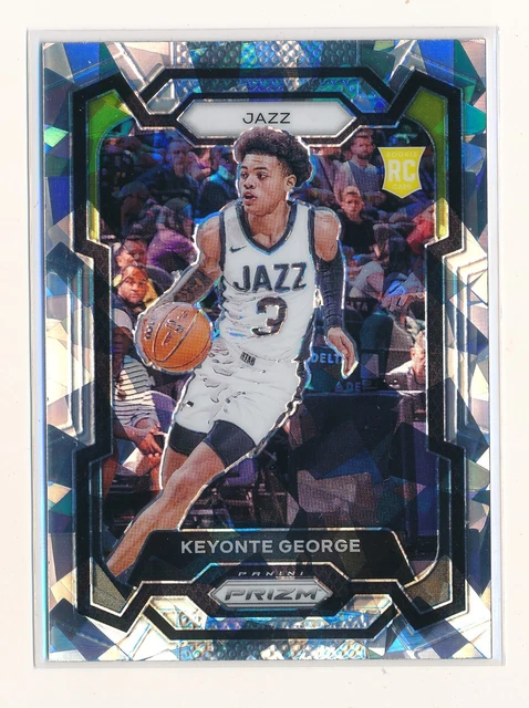 KEYONTE GEORGE 2023-24 Panini Prizm Prizms Ghiaccio #127 Rc Rookie ...