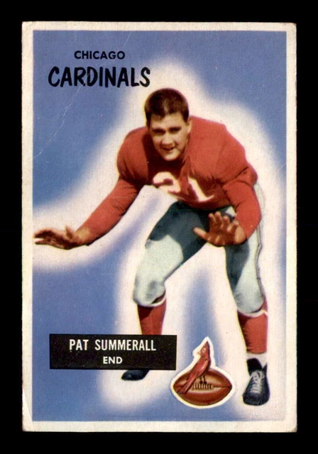1955 BOWMAN #52 Pat Summerall RC excellent état X2827290 EUR 15,82 ...