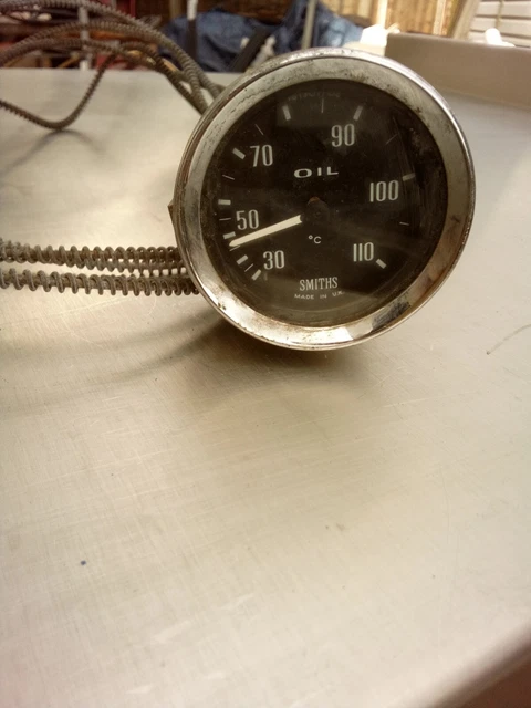 LOTUS ELAN SMITHS oil Temp Gauge in good working order rare as hens ...