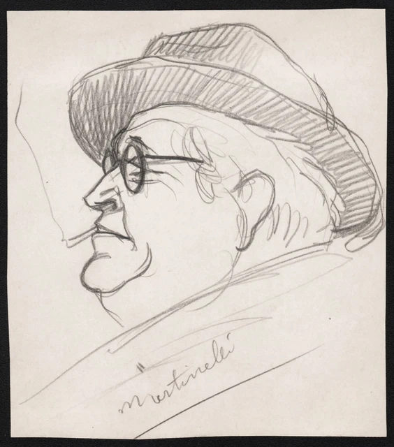 CHARLES MARTINELLI ACTOR Paris film drawing drawing drawing van ...