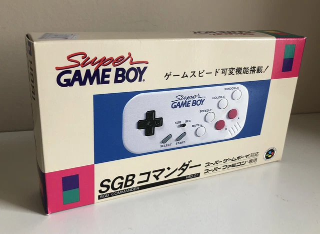 HORI SGB COMMANDER Controller SNES Super Nintendo game boy gameboy UK ...