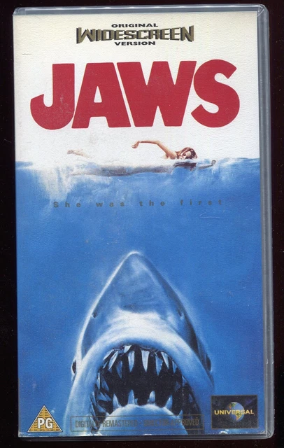 JAWS - UNIVERSAL Home Video - Widescreen VHS Version £18.80 - PicClick UK
