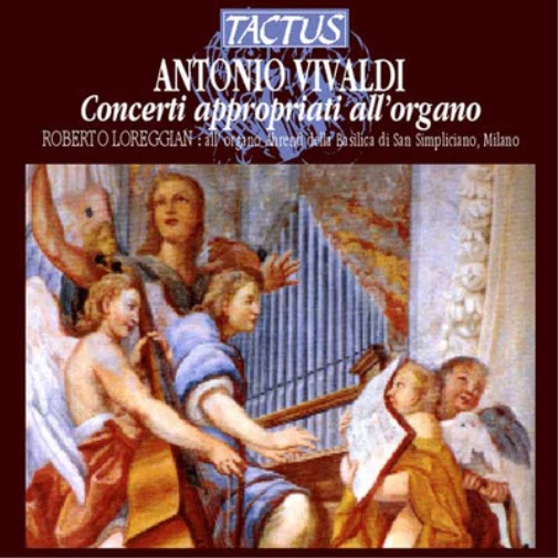 ANTONIO VIVALDI ANTONIO Vivaldi: Concerti Appropriati All'organo (CD ...