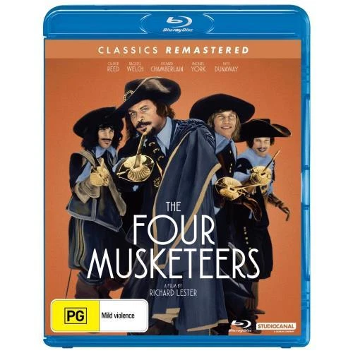 THE FOUR MUSKETEERS (1974) (CLASSICS REMASTERED) - Region B Blu Ray £22 ...