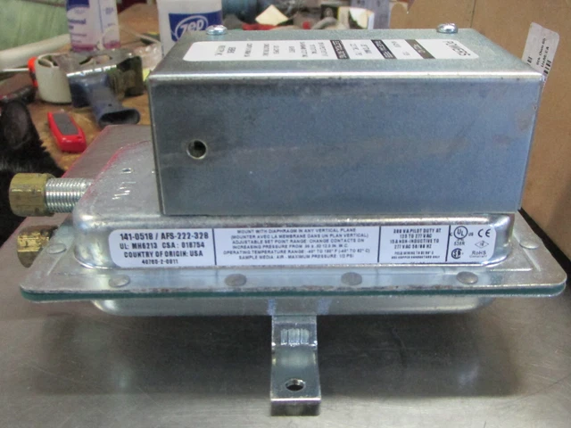 SIEMENS POWERS AIR Flow Switch 141-0518 Rev 6.06 NIB / R3 $27.50 - PicClick