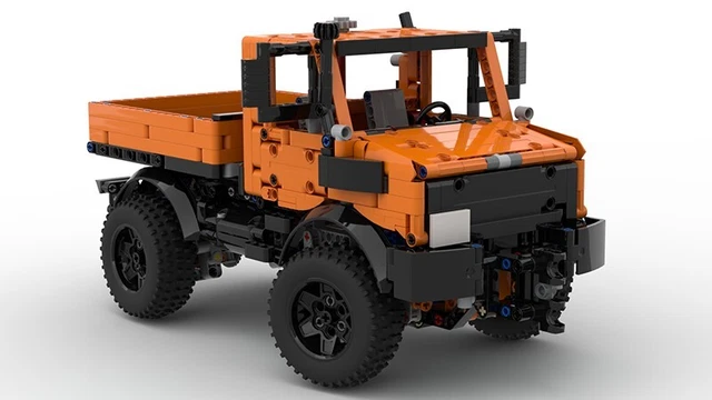 MOC 42126 UMBAU Unimocg Schneeschieber MOC Unimog U1400 EUR 44,50 ...