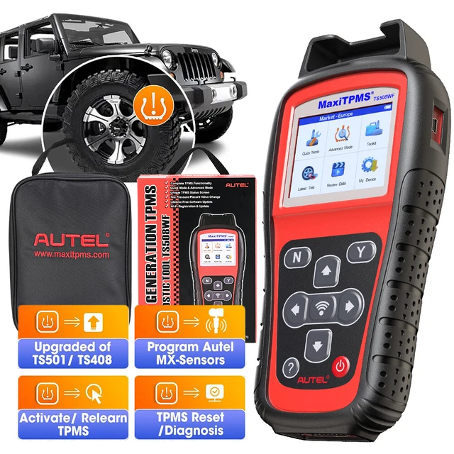 2025 AUTEL MAXITPMS TS508WF TPMS Outil de Réapprentissage avec Diagnostic TPMS EUR 259,00 ...