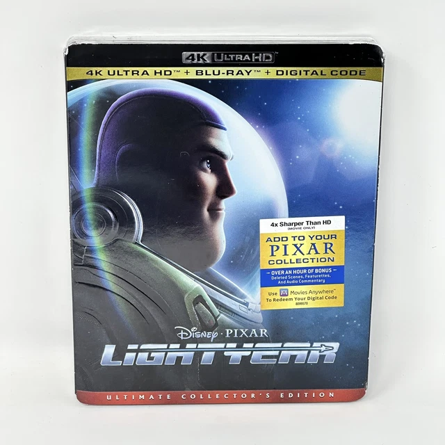 DISNEY PIXAR LIGHTYEAR 4K Ultra HD + Blu-ray NO Digital Please Read Description £19.74 - PicClick UK