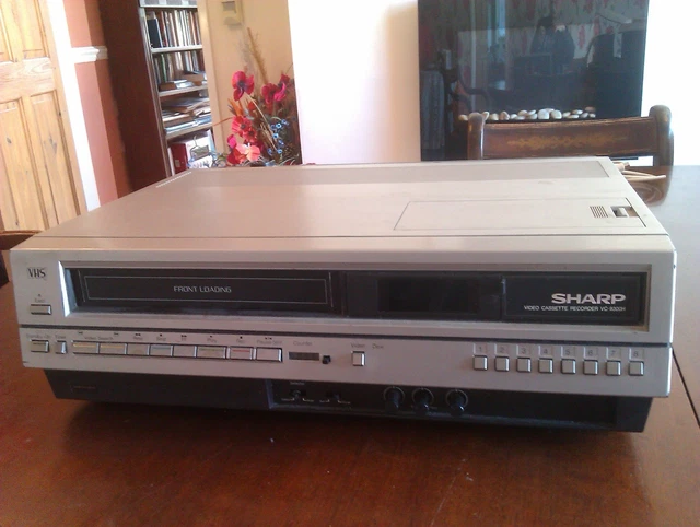 VINTAGE 1980S SHARP VHS Video Cassette Recorder Player VC9300 H £25.00 ...