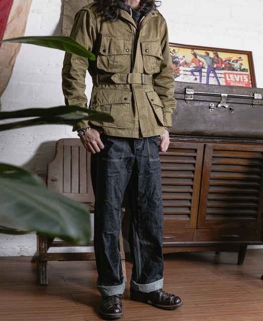 US ARMY M-42 Airborne Paratrooper Jacket Bronson Mfg. Co. 38 £96.34 - PicClick UK