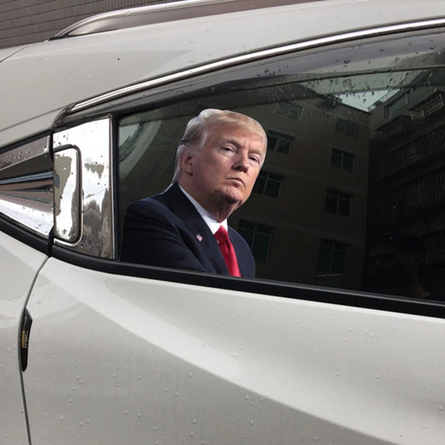 2024 PRESIDENT DONALD Trump Car Sticker Life Person Passenger Side ...