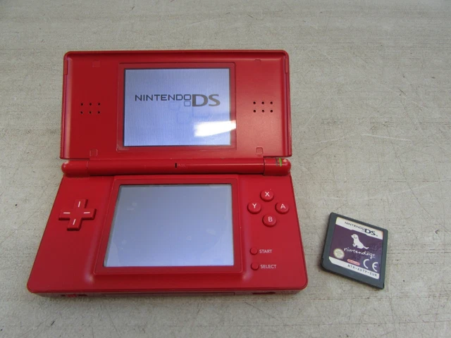 NINTENDO DS LITE Red Handheld Console Only Tested and Working £10.00 ...