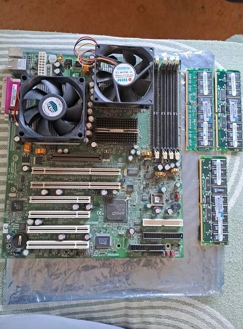 TYAN TIGER MPX S2466 + 2× Athlon MP 2600+ + 3GB ECC DDR – Vintage Dual ...