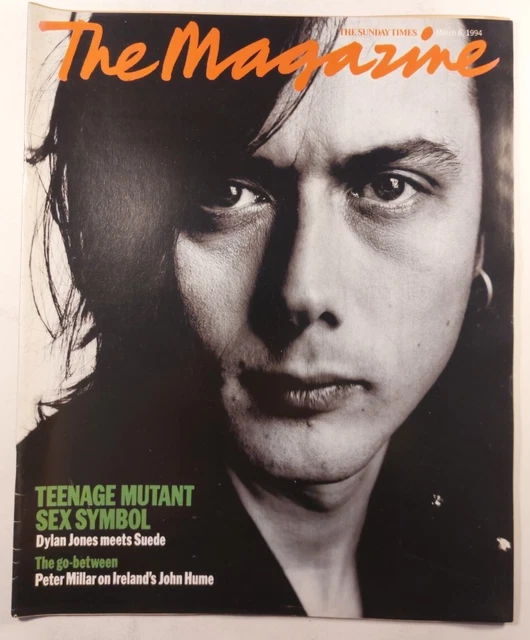 SUNDAY TIMES MAGAZINE 6th March 1994 Tony Curtis,Kitty Aldridge, Suede ...