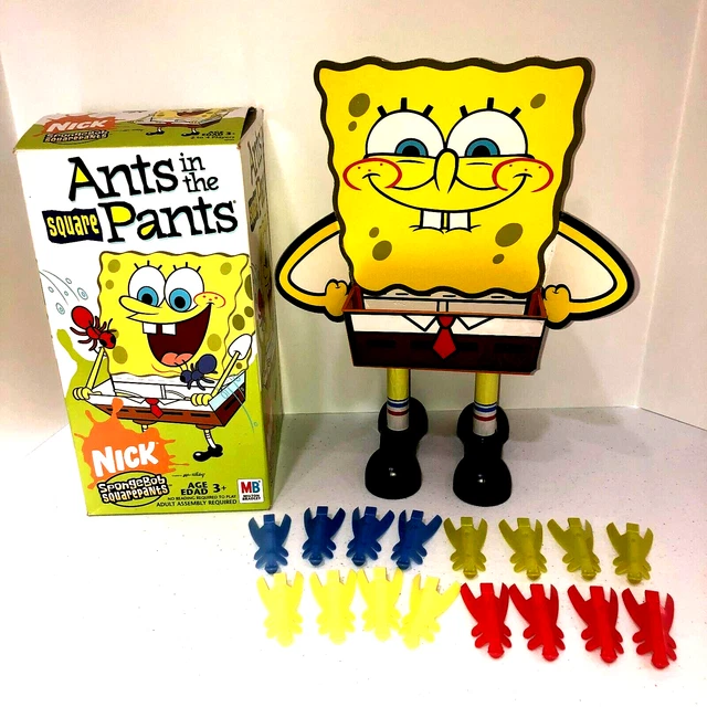 SPONGEBOB SQUAREPANTS ANTS in the Square Pants Game 2005 Complete With ...