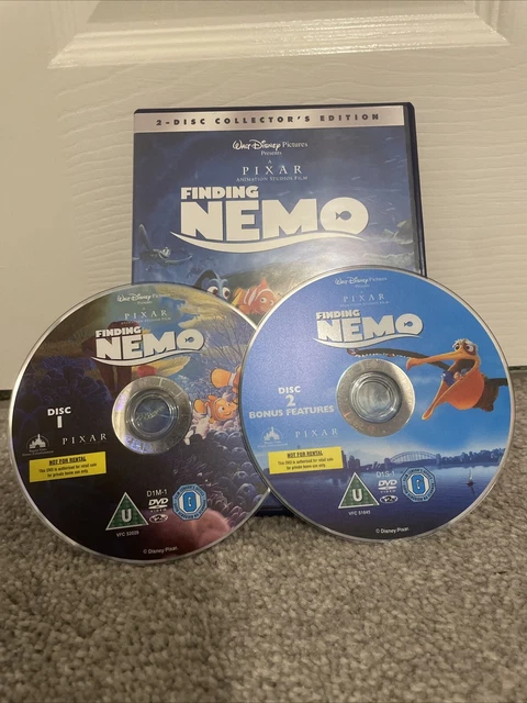 FINDING NEMO 2 Disc Collector's Edition - DVD - Disc & Sleeve Only £5. ...
